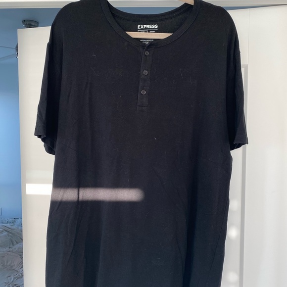 Express | Shirts | Express 34 Button T Shirt | Poshmark